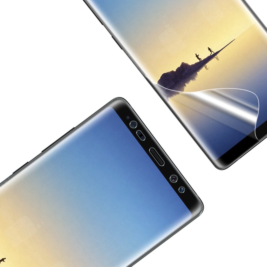 Lot 2 Films Plastique Incurve Samsung Note 9 | Phonillico