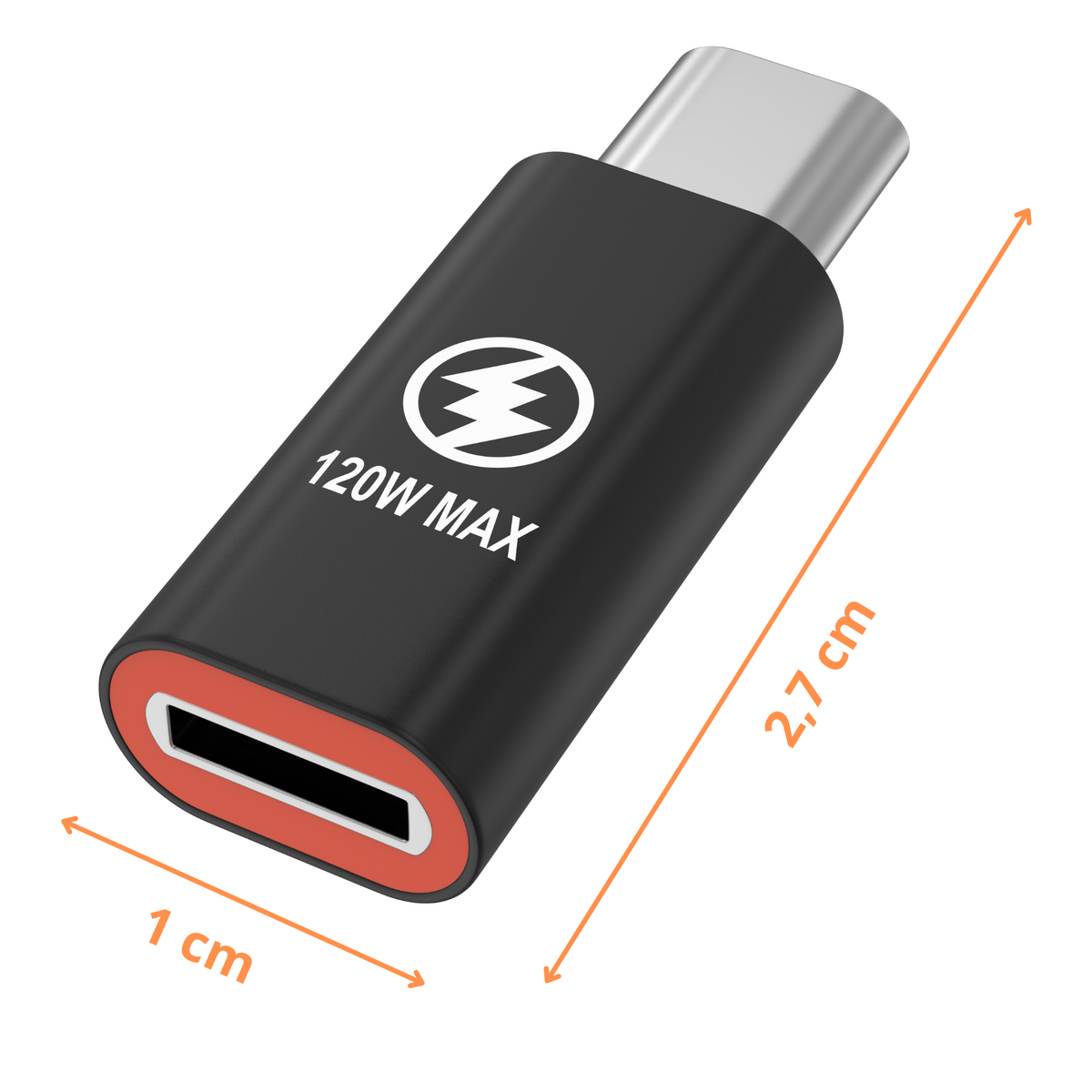 Lot 2 Adaptateurs USB-C vers Lightning | Phonillico