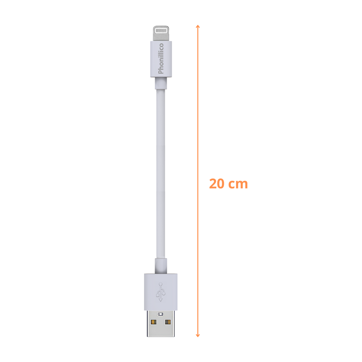 Cable pour iPhone (20cm) | Phonillico